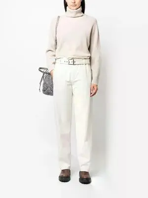 Brunello Cucinelli Ribbed-knit Wool-blend Jumper