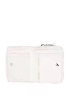 Marc Jacobs The Leather Mini Compact Wallet - White