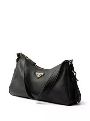 Prada Medium Aimée Shoulder Bag - Black