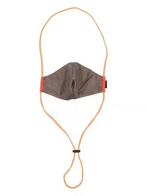 Off-White Arrows-print Face Mask - Orange