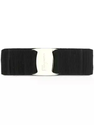 FERRAGAMO Vara Bow Hair Clip - Black