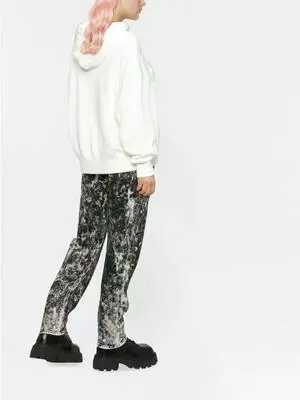 Palm Angels Cotton Graphic Print Hoodie