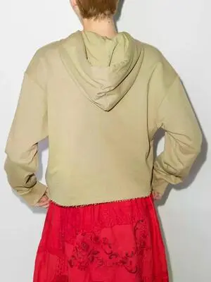 Opening Ceremony Cropped Hoodie - Green