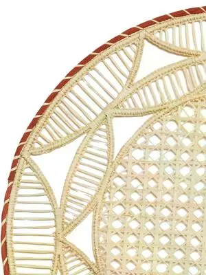 La DoubleJ Round Raffia Placemat