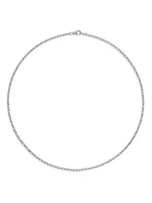 David Yurman Sterling Cable-link Chain Necklace - Silver