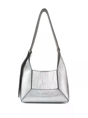 JIMMY CHOO Small Diamond Shoulder Bag - Silver