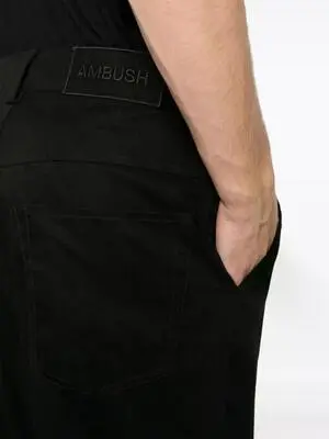 AMBUSH Cotton Zip-up Trousers