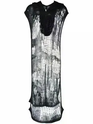 Rick Owens Spider Knit Poncho