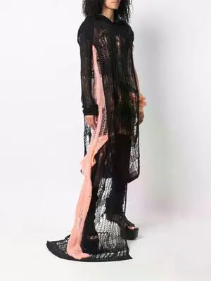 Rick Owens Spider Knit Poncho