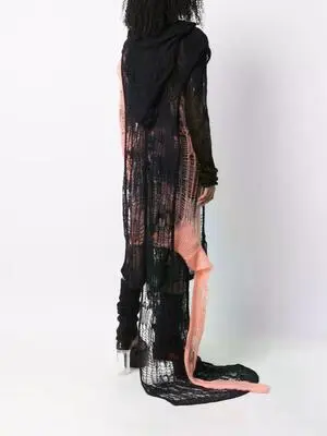 Rick Owens Spider Knit Poncho