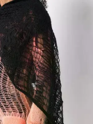 Rick Owens Spider Knit Poncho