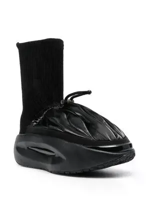 LI-NING Yunyou Fluffy High-top Sneakers