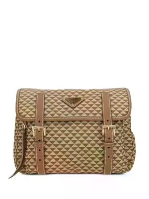Prada Re-nylon Cross Body Bag - Neutrals