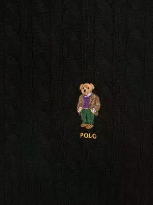 Polo Ralph Lauren Polo Bear Cable-knit Scarf