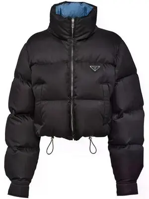 Prada Cropped Down Jacket