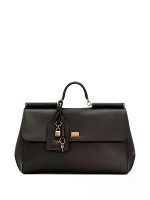 Dolce & Gabbana Maxi My Sicily Tote Bag Black