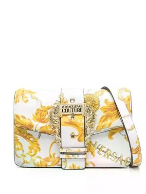 Versace Baroque-print Satchel Bag