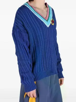 SKY HIGH FARM WORKWEAR Cable-knit Jumper