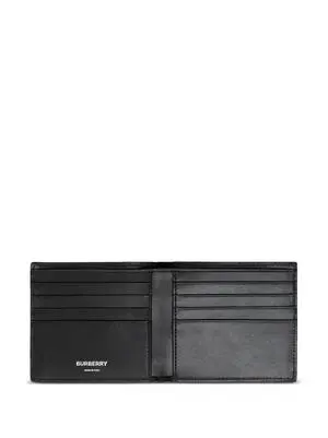 Burberry Check-print Wallet - Neutrals