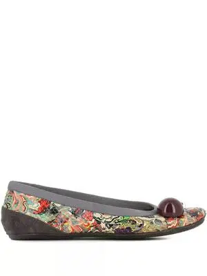 DOVE NUOTANO GLI SQUALI Becky Ballerina Flats - Neutrals