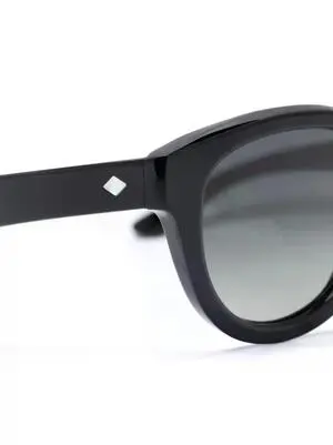 Giorgio Armani Round Frame Gradient Lens Sunglasses