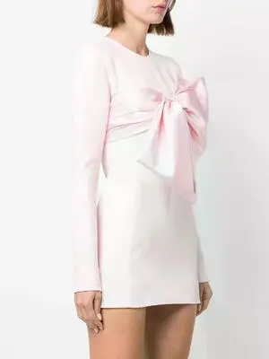 Giambattista Valli Oversize Bow Mini Dress