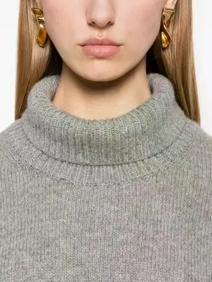 Khaite Morris Cashmere Blend Roll Neck Sweater