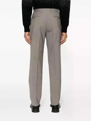 Canali Mid-rise Tailored Tapered Trousers