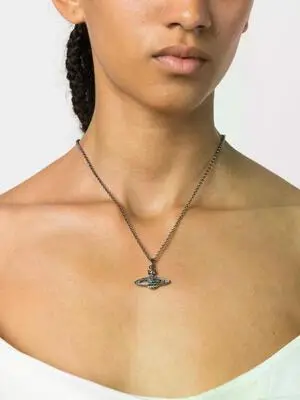 VIVIENNE WESTWOOD Orb Pendant Necklace - Silver