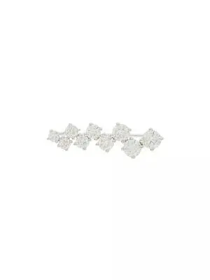 ALINKA 18kt White Gold Eva Diamond Right Ear Cuff - Silver