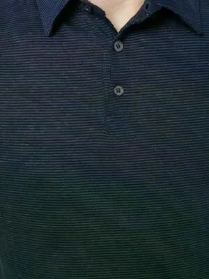 ZANONE Striped Polo Shirt
