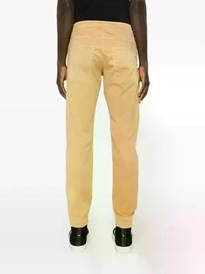 DIESEL® Drawstring Tapered Cotton Blend Trousers
