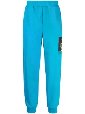 Helmut Lang Photographic-print Cotton Track Pants