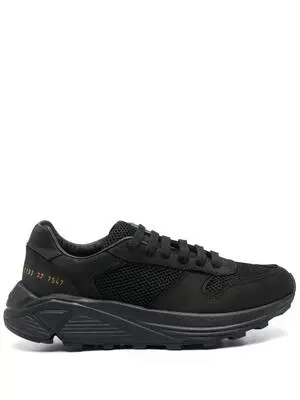 COMMON PROJECTS Panelled Lace-up Sneakers - Black