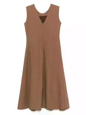 SKALL STUDIO Antonia Midi Dress - Brown