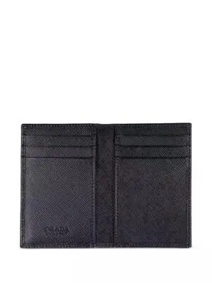 Prada Leather Cardholder - Black