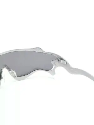 Henrik Vibskov Octane Shield-frame Sunglasses - Silver