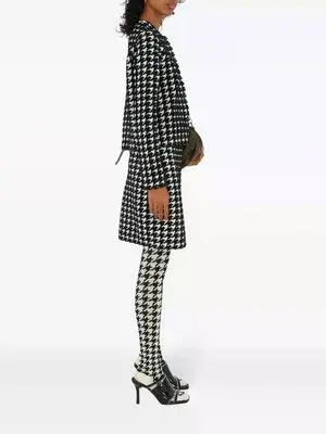 Burberry Houndstooth Crew Neck Jumper