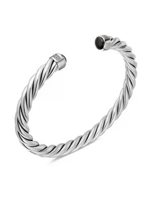 David Yurman Sterling Cable Cuff Bracelet