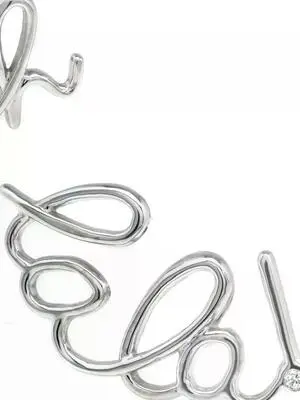 LILY GABRIELLA 18kt White Gold Diamond Stud Earrings - Silver