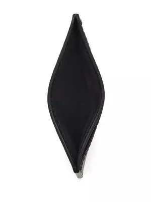Marc Jacobs Logo-print Leather Cardholder - Black