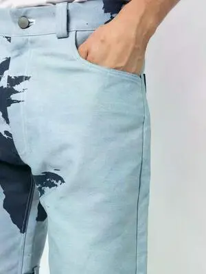 STAIN SHADE Abstract Print Bermuda Shorts