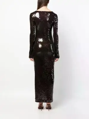 16Arlington Solaria Sequin-embellished Maxi Dress