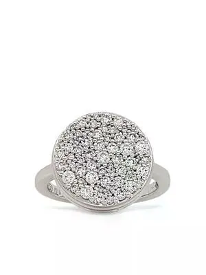 ALINKA 18kt White Gold Diamond Cocktail Ring - Silver