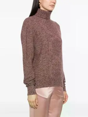 Kiton Speckle-knit Cashmere-silk Blend Jumper