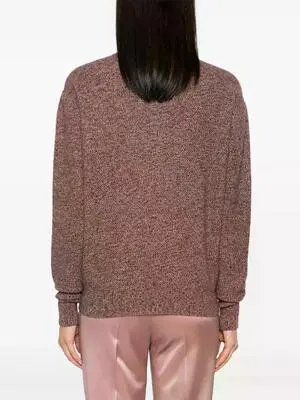 Kiton Speckle-knit Cashmere-silk Blend Jumper