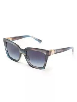 Dolce & Gabbana Oversize Frame Sunglasses - Blue