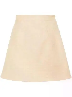 PATOU Bouclé Mini Skirt