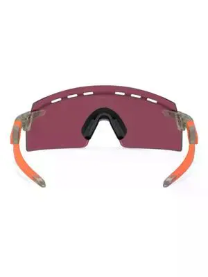 Oakley Encoder Strike Vented Shield-frame Sunglasses - Orange