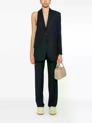 BETTTER Pinstriped Tailored Straight Trousers